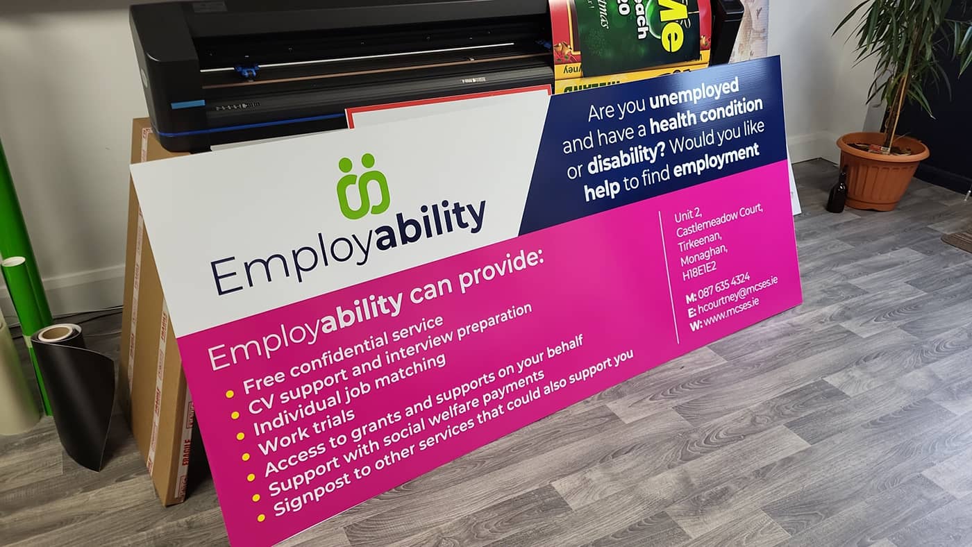 Signage in Monaghan | Design Gaff | Ireland